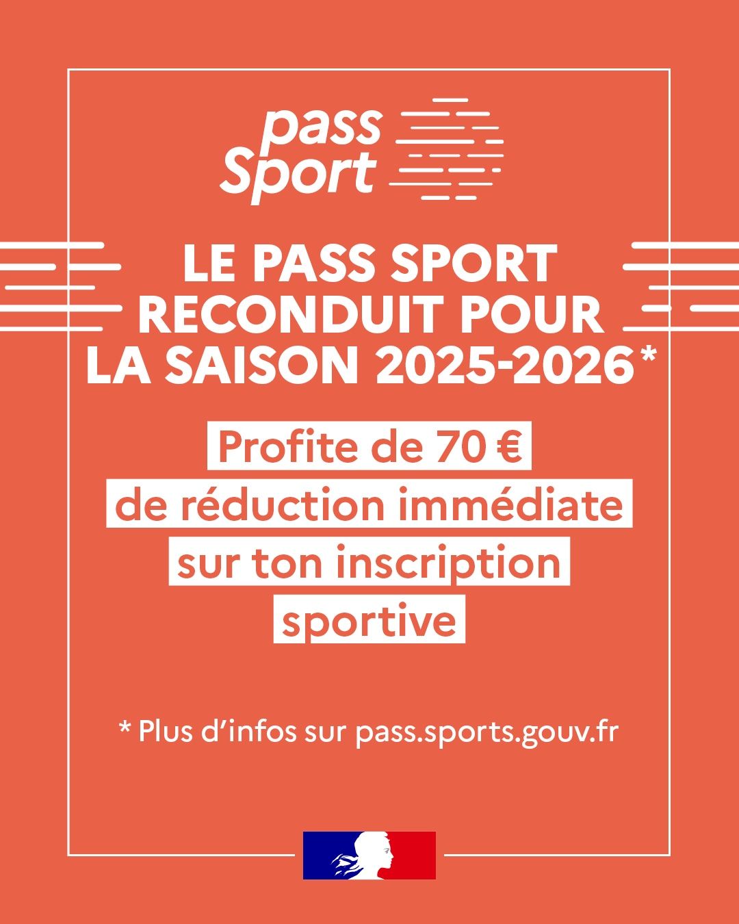 Le pass Sport reconduit pour la saison 2025-2026 - Site Officiel de la ...
